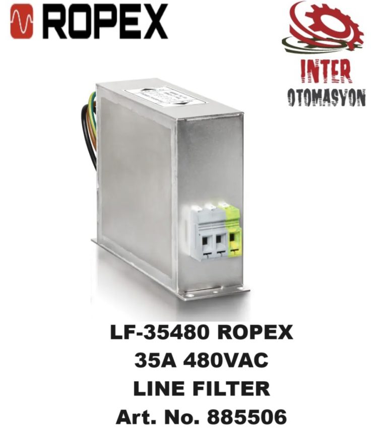 LF-35480 (LF35480) ROPEX 35A 480VAC LINE FILTER ART. NR. 885506 ...