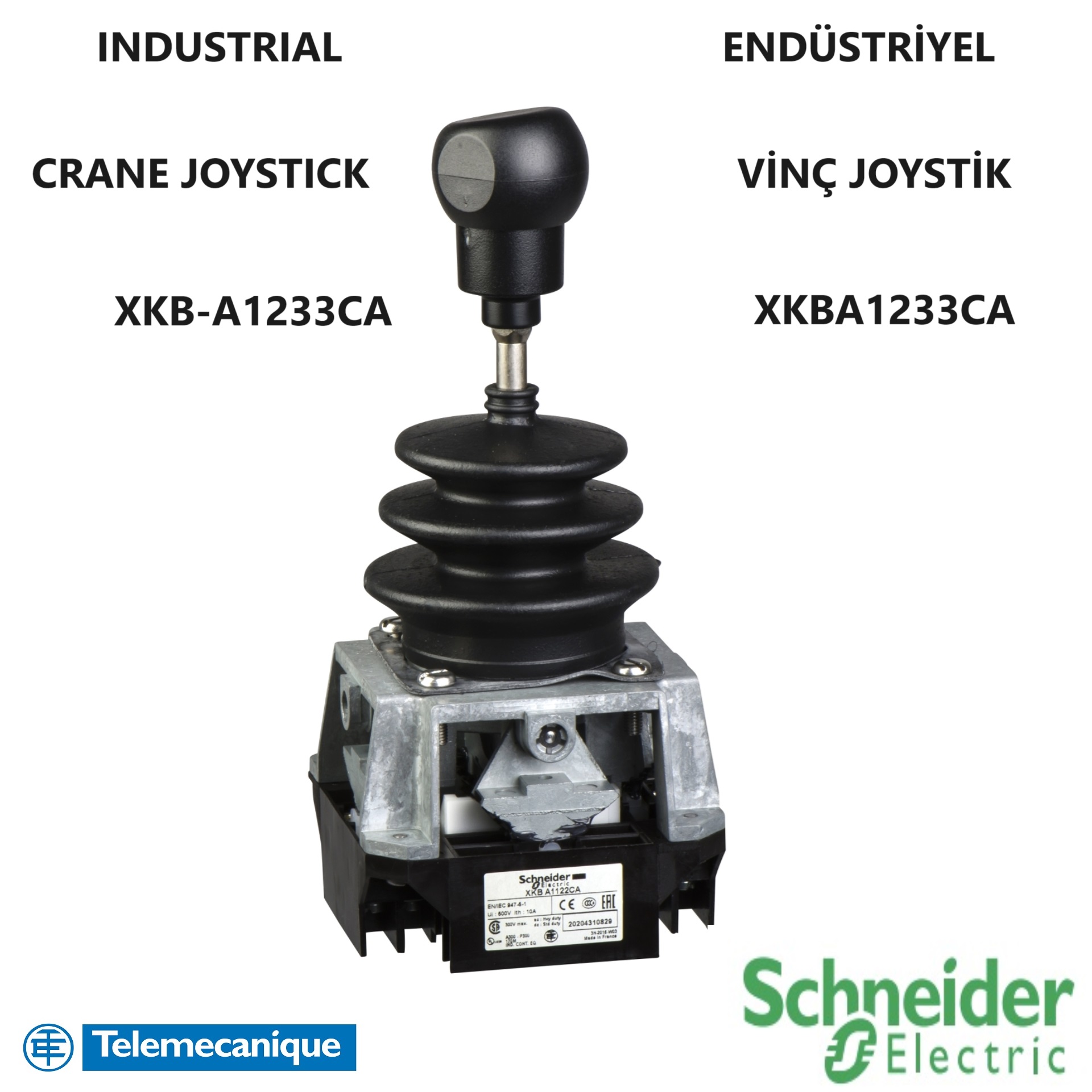 XKBA1233CA TELEMECANIQUE SCHNEIDER CRANE VİNÇ JOYSTICK XKB-A1233CA ...