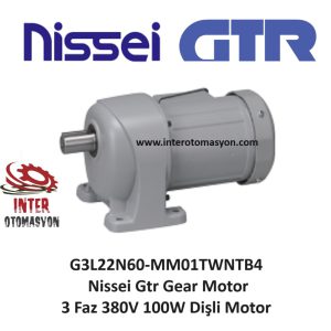 Nissei Gtr Gear Motor – Türkiye Distribütörü