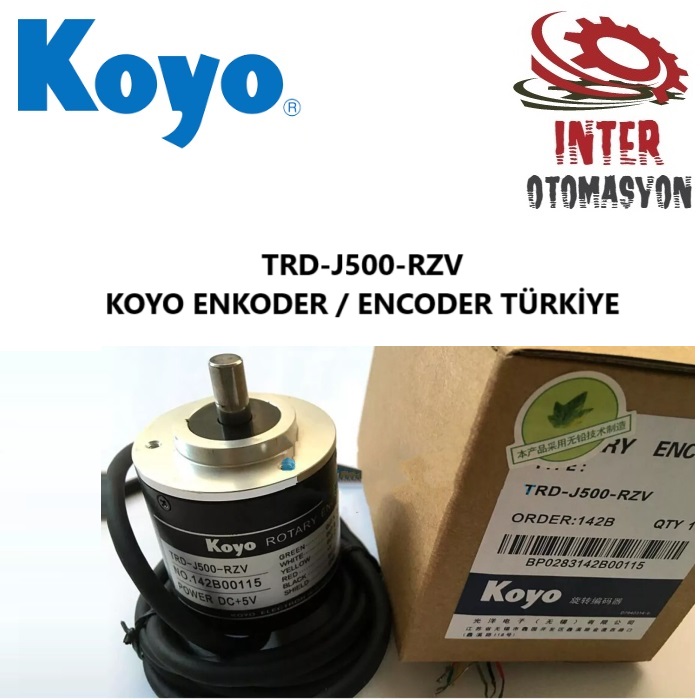 TRD-J500-RZV KOYO ENKODER / ENCODER TÜRKİYE – Türkiye Distribütörü